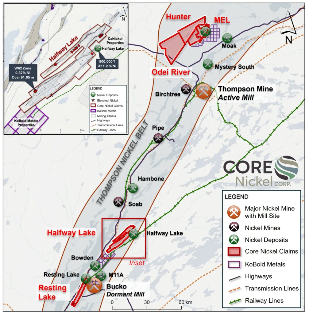 Core Nickel Identifies Multiple High Priority Targets at its Halfway ...